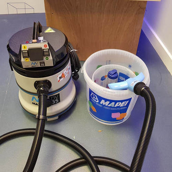 Dust Tool: Waletale Mixing Bucket Dust Extraction Attachment – Aeroair